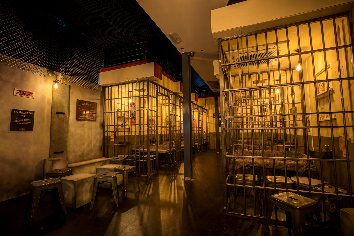 Event and film, shoot location set as a prison available for hire ...